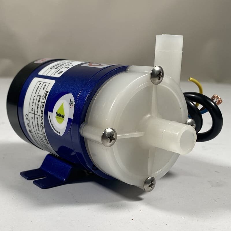 Hermetic pump with magnetic coupling FLUIMAC MINI COMPASS MC 10 PVDF, 6 ...