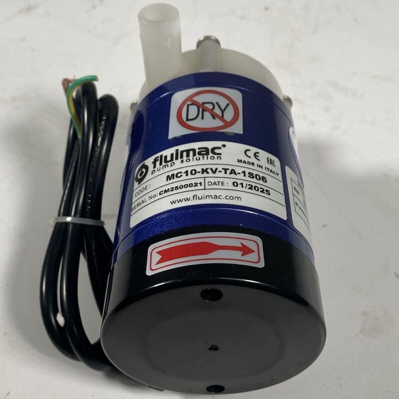 Hermetic pump with magnetic coupling FLUIMAC MINI COMPASS MC 10 PVDF, 6 ...